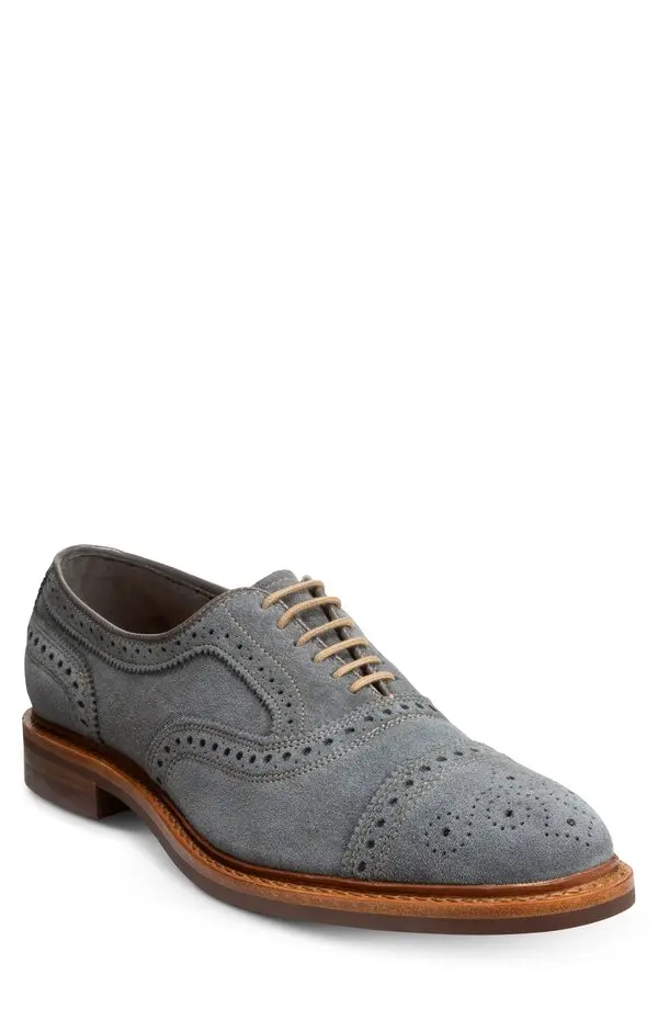 Allen Edmonds Strandmok Wingtip Oxford - Slate | Editorialist