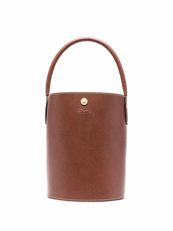 Longchamp Pure Bucket Bag - Brown