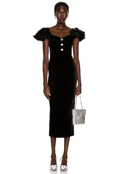 badgley mischka long black dress Sheer Balloon Sleeve Sheath Dress- – By Request midi length dresses Pulled an all-nighter to Size:36 Regular Jacket+30 Waist Adjustable 26to32)Height: 5'7