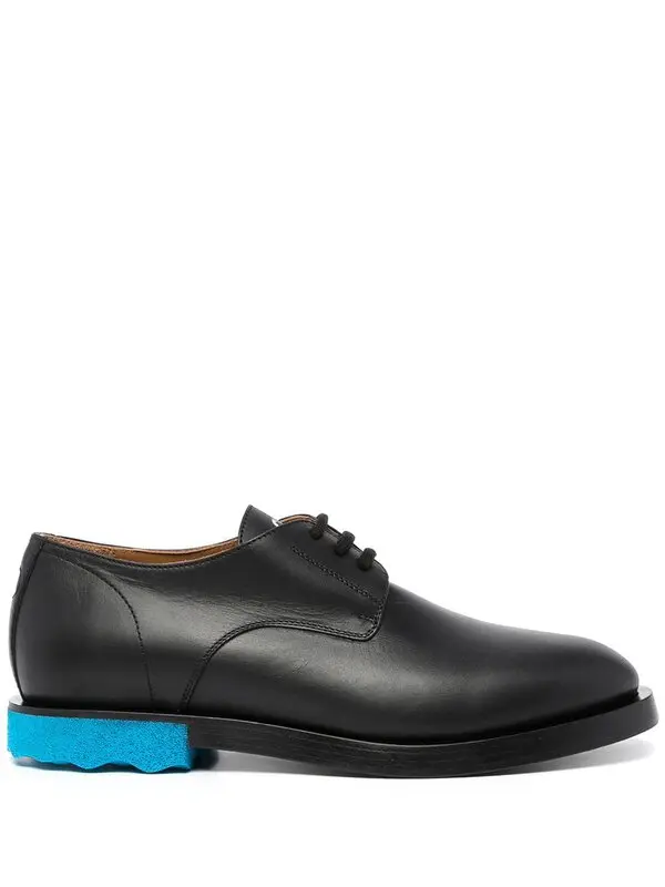 Off-White Contrasting-sole Derby Shoes