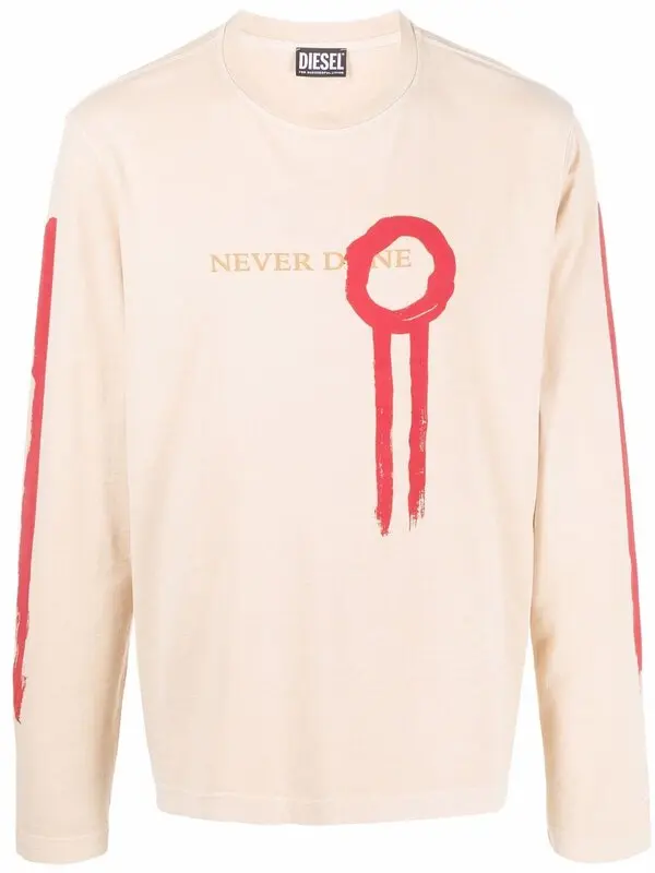 Diesel Never Done Graphic-print T-shirt