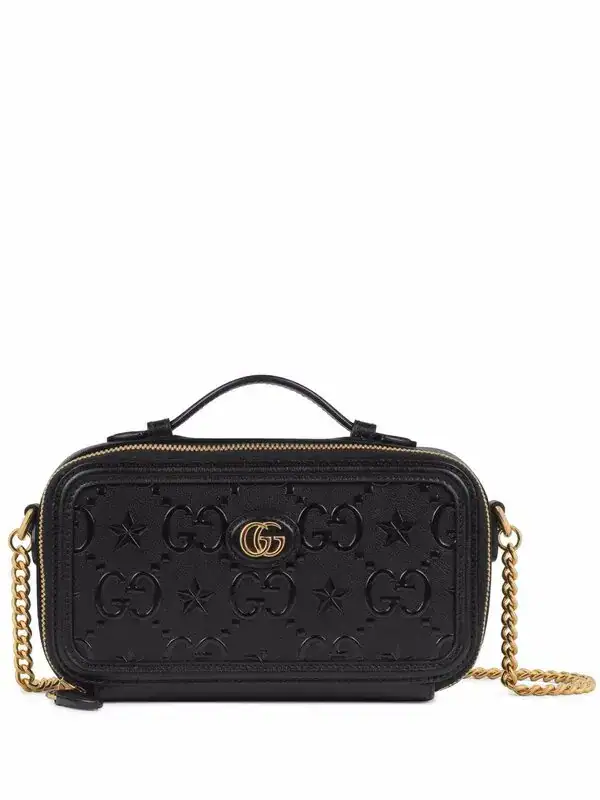 Gucci Gg Top Handle Phone Case - Black | Editorialist