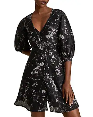 freya mini dress black Brogger Women's Freya Dress – Saint Bernard main image 1
