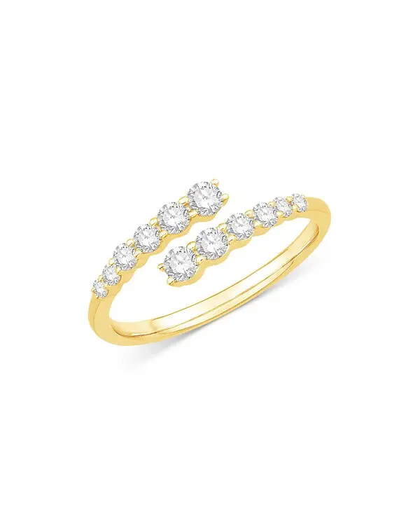 Bloomingdale'S Diamond Bypass Ring