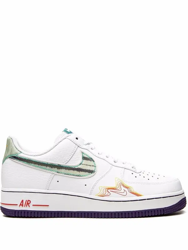 Nike X De’aaron Fox Air Force 1 Low Pregame Pack Sneakers