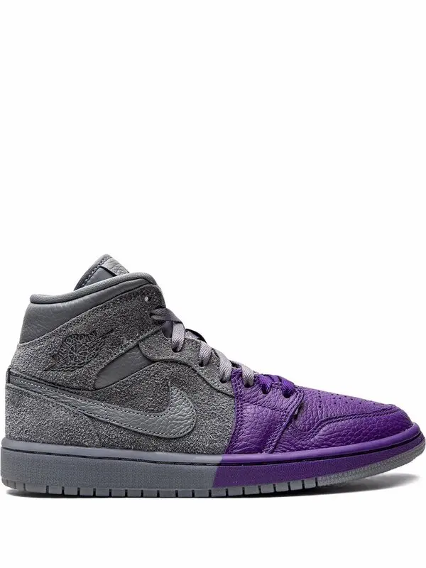 JORDAN Air 1 Mid Unite Sneakers - Grey