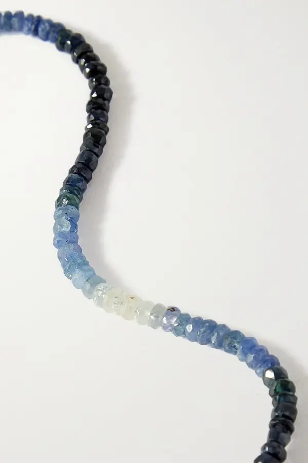 Jia Jia Gold Sapphire Bracelet - Blue