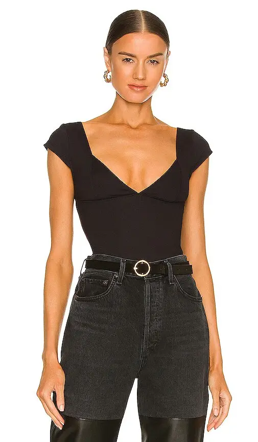 Free People Duo Corset Cami - Black