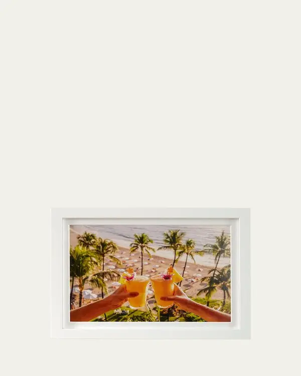 Gray Malin Frederico Cheers Mauna Kea" Mini Giclee Print