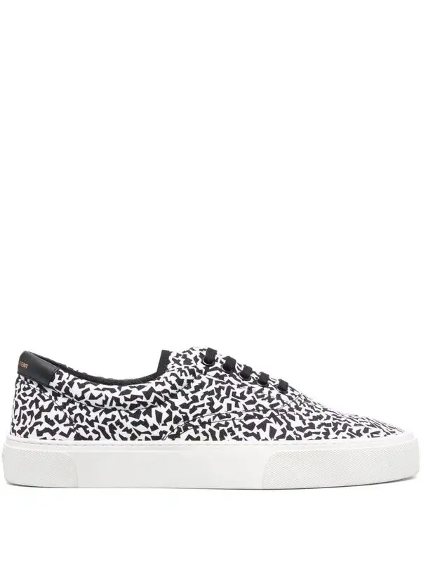 Saint Laurent Venice Low-top Sneakers - Black