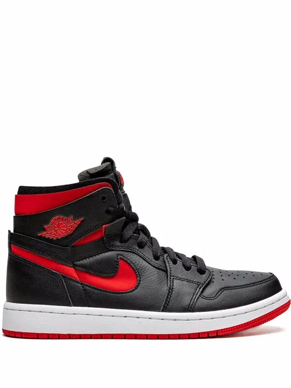 JORDAN Air 1 Zoom Cmft Bred Sneakers - Black