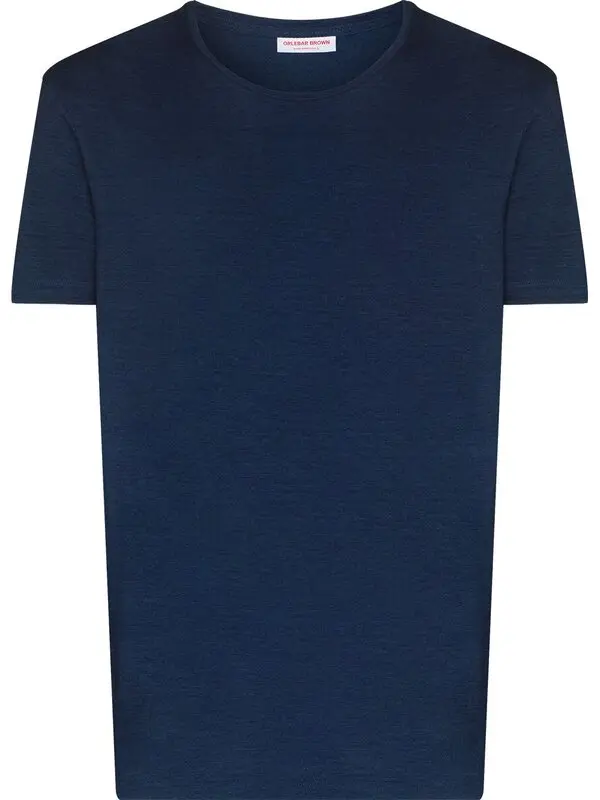 Orlebar Brown Short-sleeve Cotton T-shirt - Blue