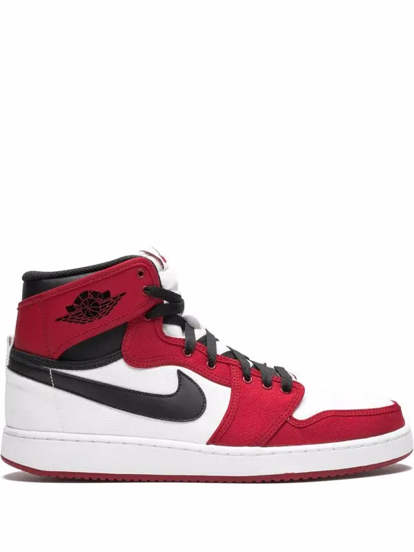 JORDAN 1 Ko Sneakers - Red