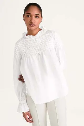 Merlette Majorelle Blouse - White