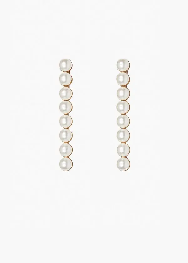 JENNIFER BEHR Gracie Bobby Pins - Pearl