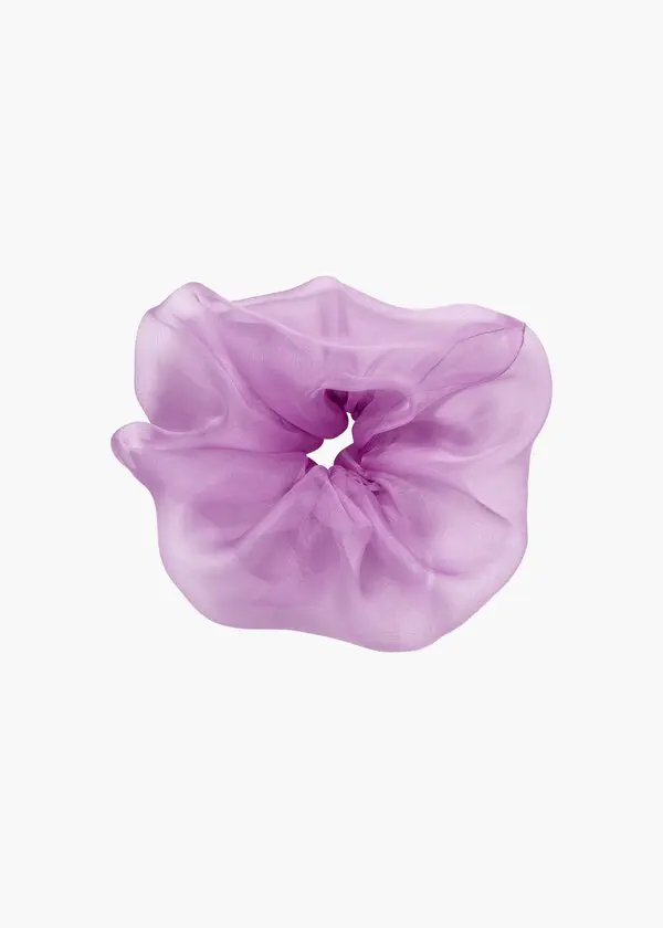 Jennifer Behr Silk Scrunchie LoveShackFancy Jennifer Behr Rosette Pink Scrunchie $148  main image 4