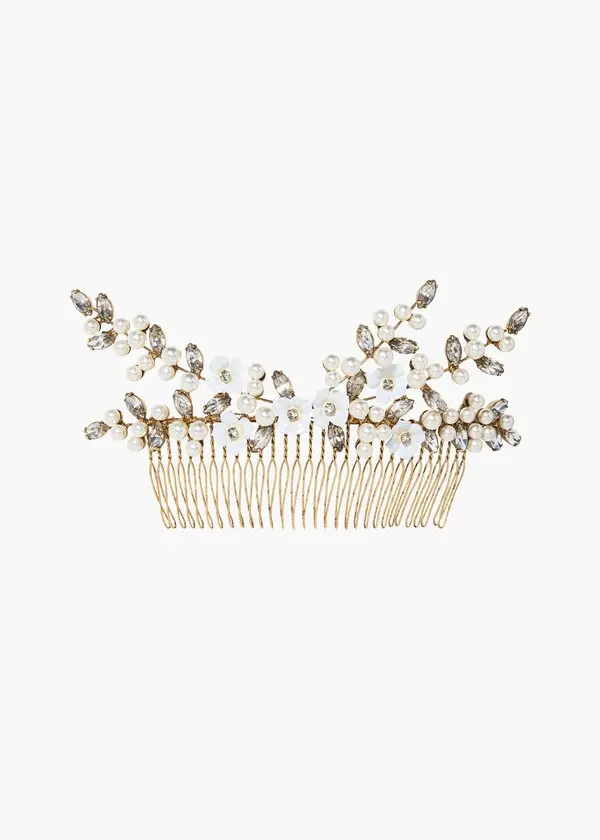 JENNIFER BEHR Persephone Comb - Champagne
