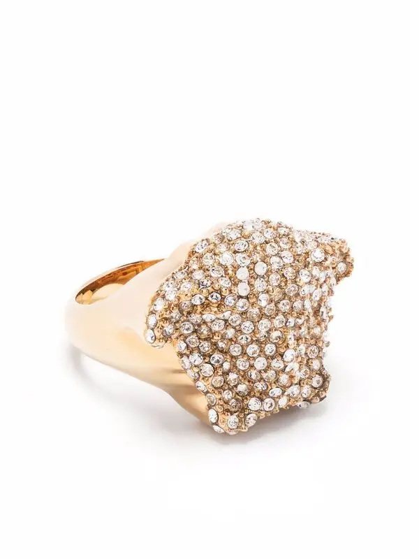 Versace La Medusa Crystal Ring