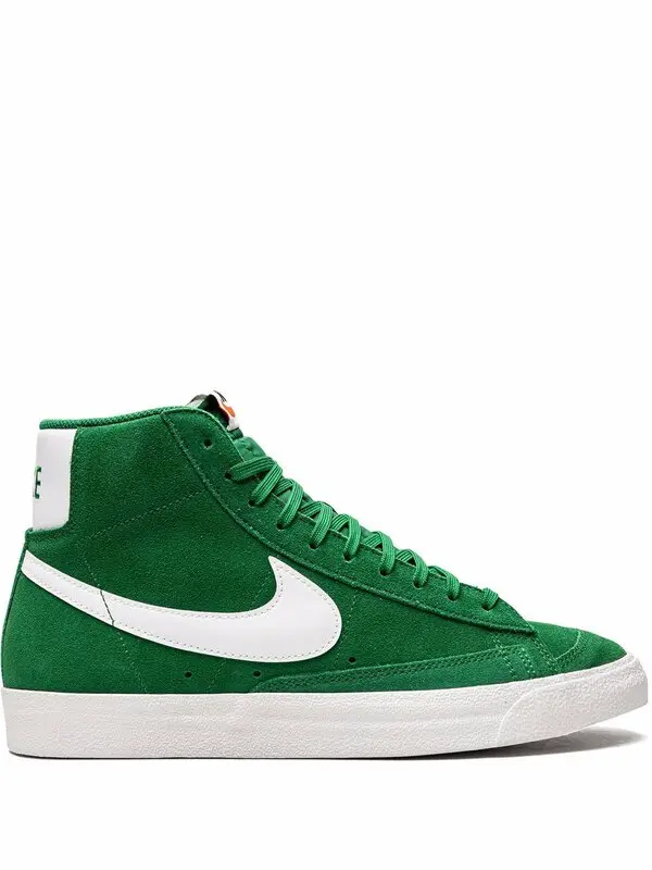 Nike Blazer Mid 77 Sneakers - Green | Editorialist display picture 1