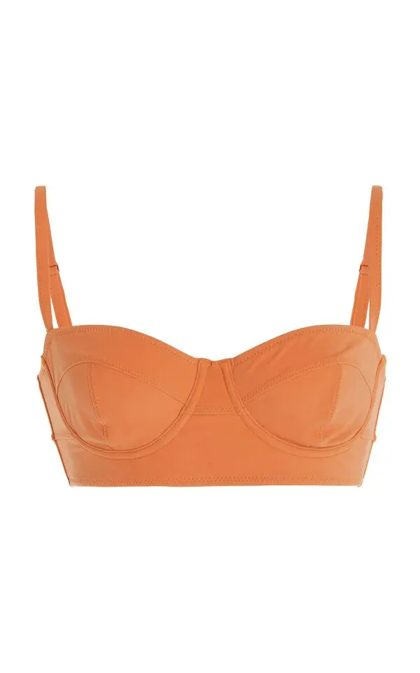 Ulla Johnson Zahara Bikini Top - Orange