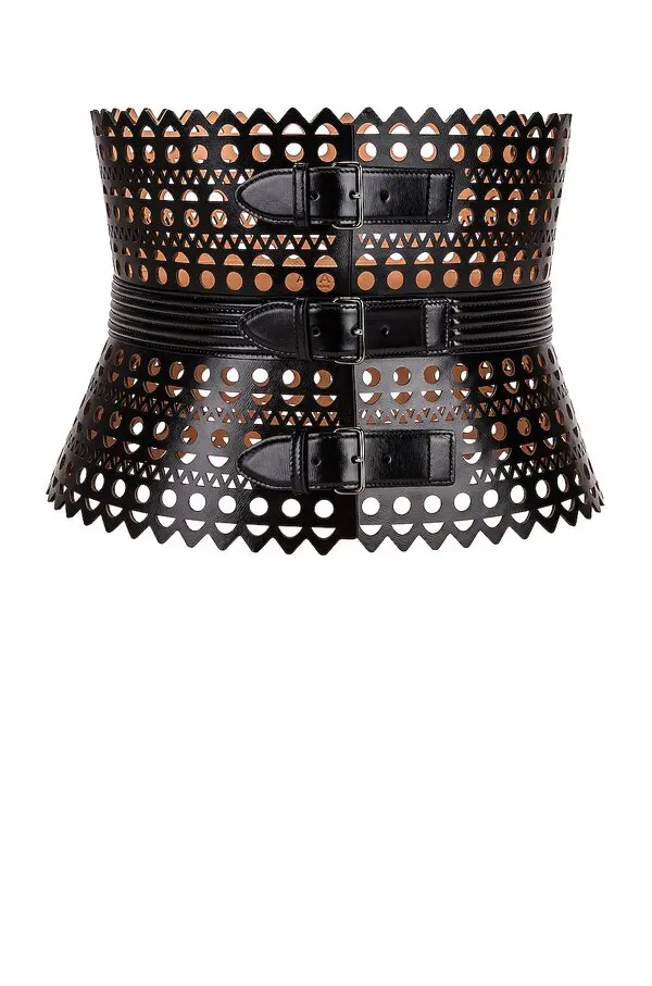Alaïa Vienne Corset Belt - Noir