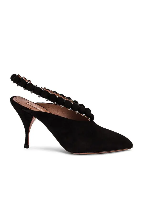 Alaïa Mini Bombe Ankle Strap Pump