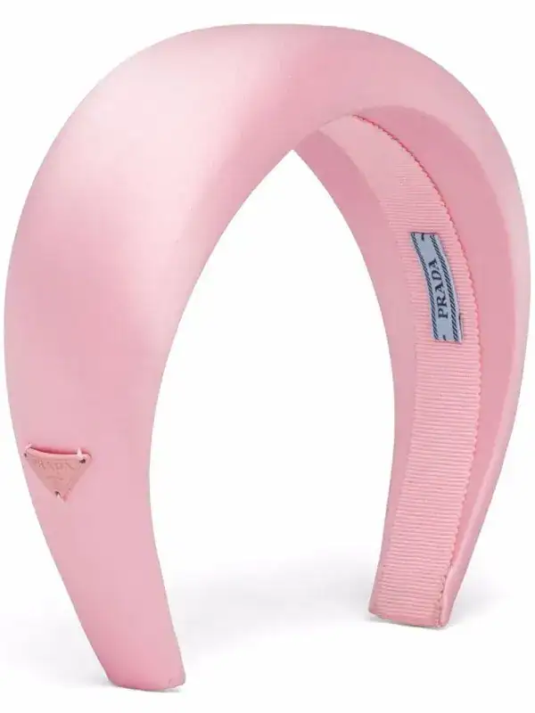Prada Padded Headband - Pink | Editorialist display picture 1