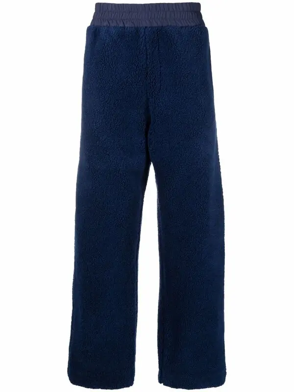 Fendi Fleece Straight-leg Track Pants