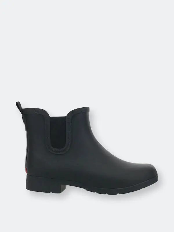 Chooka Delridge Chelsea Rain Boot - Black | Editorialist