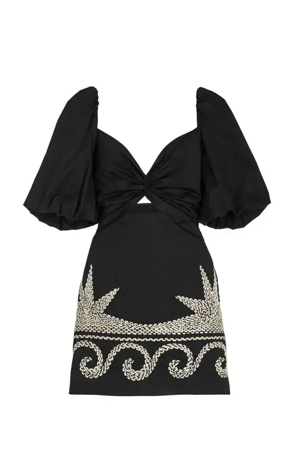 white christmas dresses Structured A-Line Midi Dress Black – CONTOUR New York