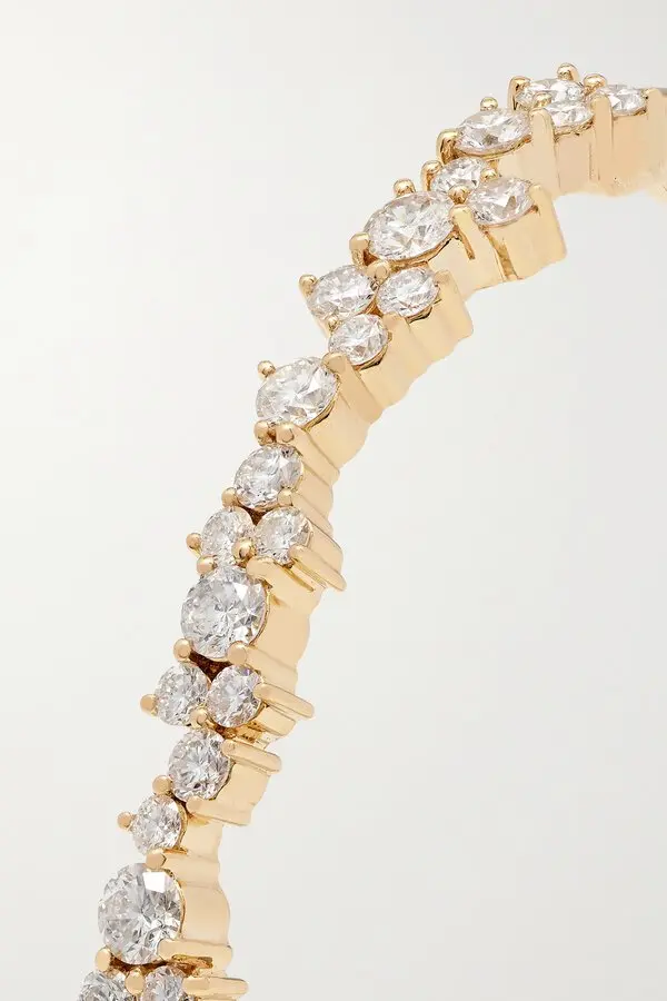 SYDNEY EVAN 14-karat Diamond Bangle