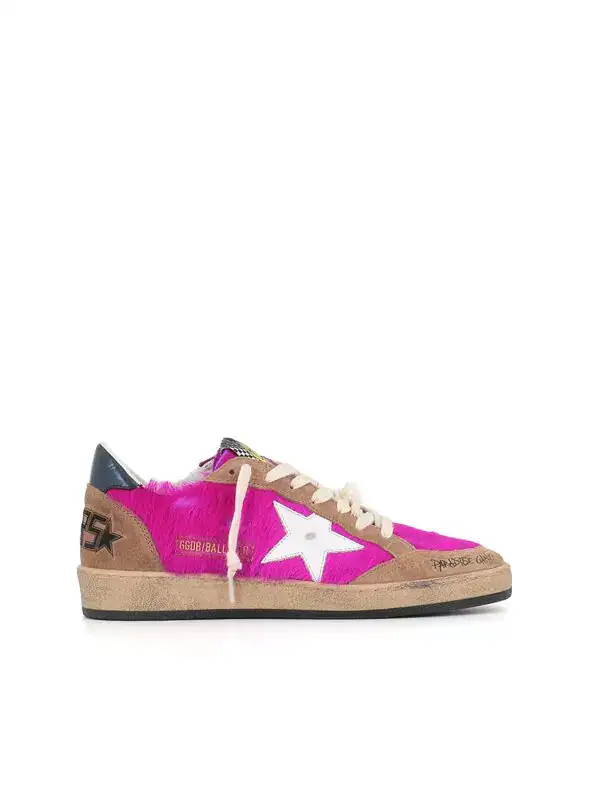 Golden Goose Sneaker Ball-Star Fuchsia Editorialist