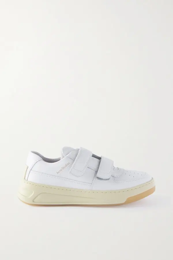Acne Studios Leather Sneakers - White