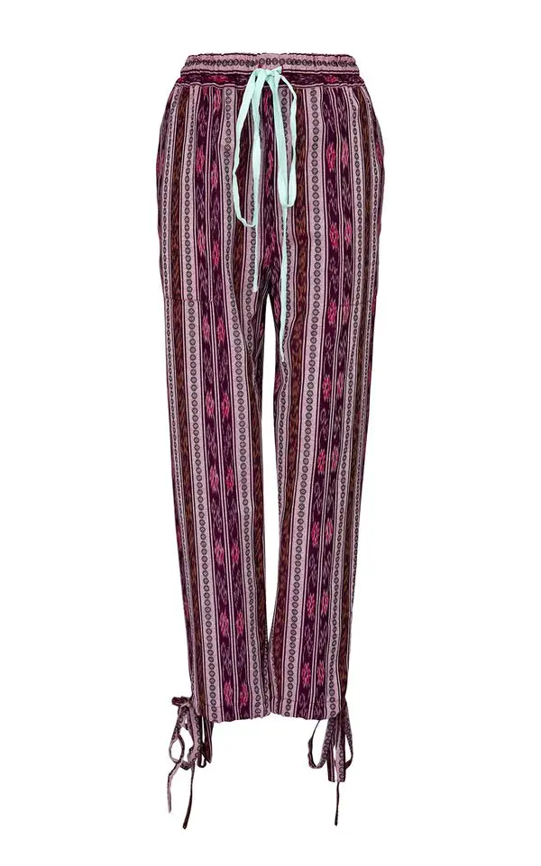 Alix Of Bohemia Striped Cotton Jogger Pants
