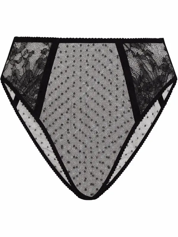 Dolce & Gabbana High-waisted Lace Briefs