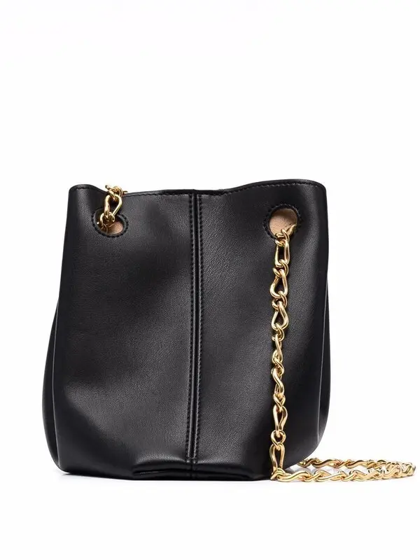 Nanushka Vegan Leather Chain-strap Tote Bag - Black