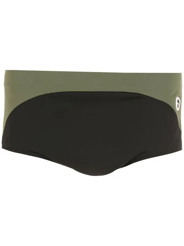 AMIR SLAMA Colourblock Swim Trunks