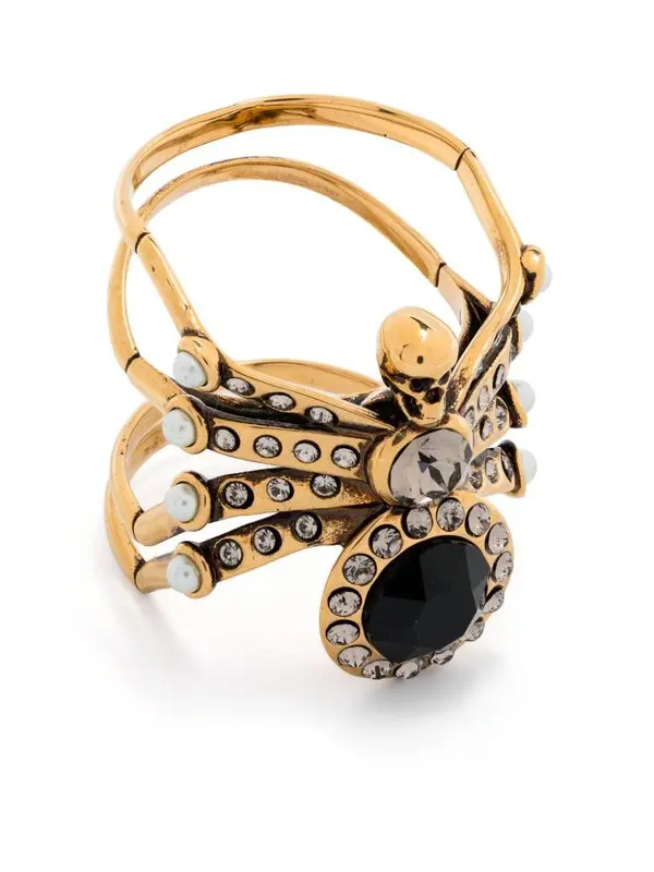 Alexander McQueen Spider Ring - Gold