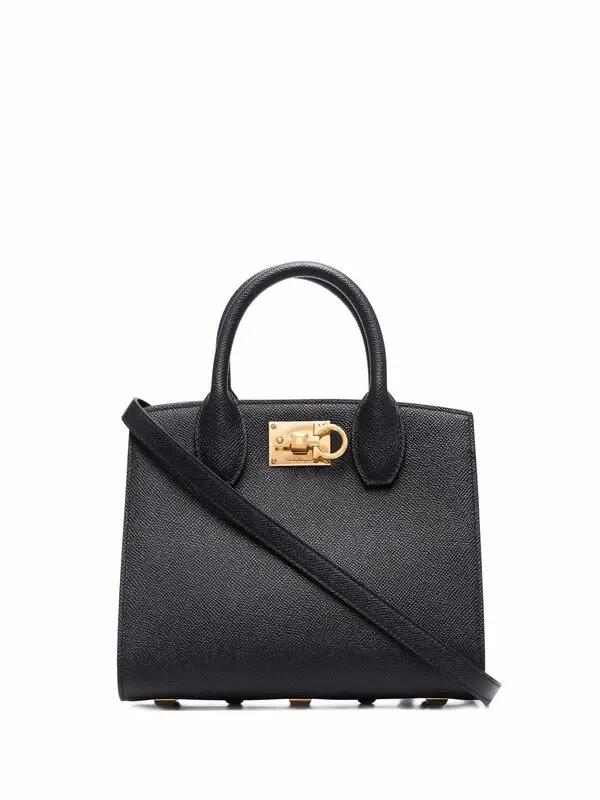 FERRAGAMO The Studio Tote Bag - Black