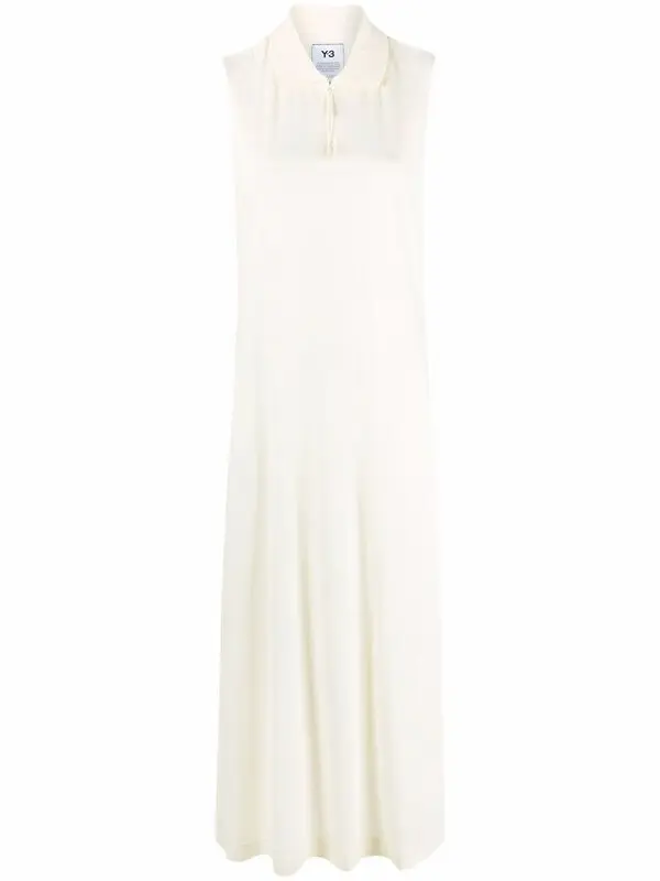 Y3 Zip-detail Midi Dress