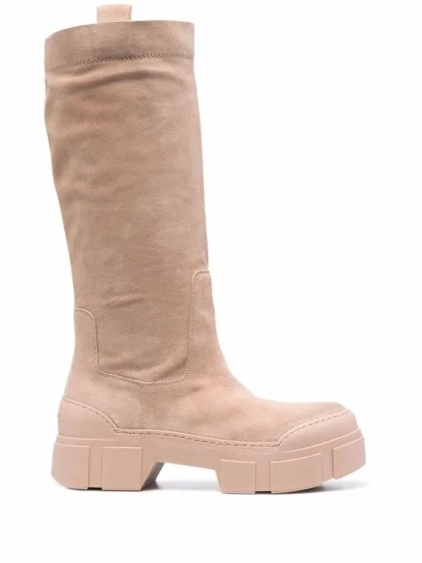 VIC MATIE Suede Slip-on Boots