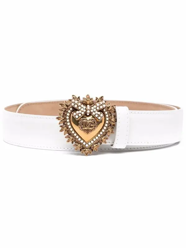 Dolce & Gabbana Heart Buckle Belt