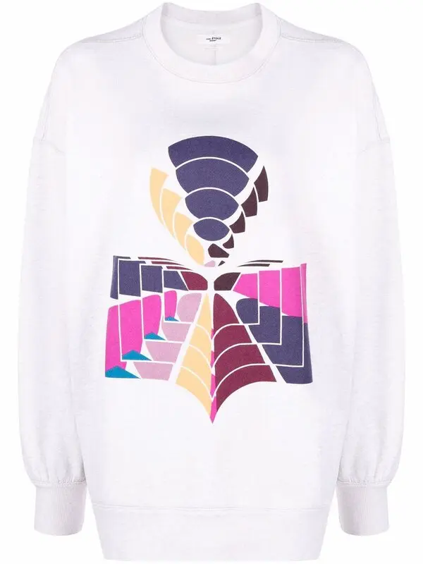 MARANT ETOILE Mindy Logo-print Sweatshirt