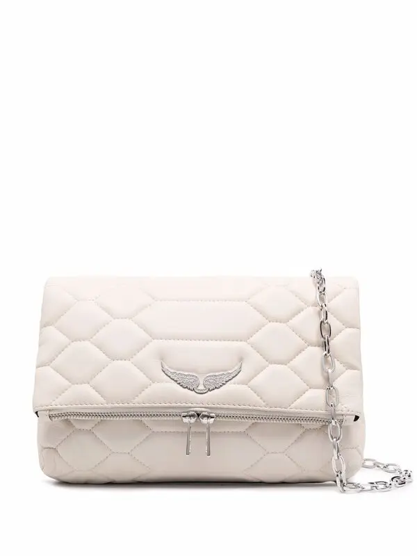Zadig&Voltaire Rocky Xl Shoulder Bag - Neutrals