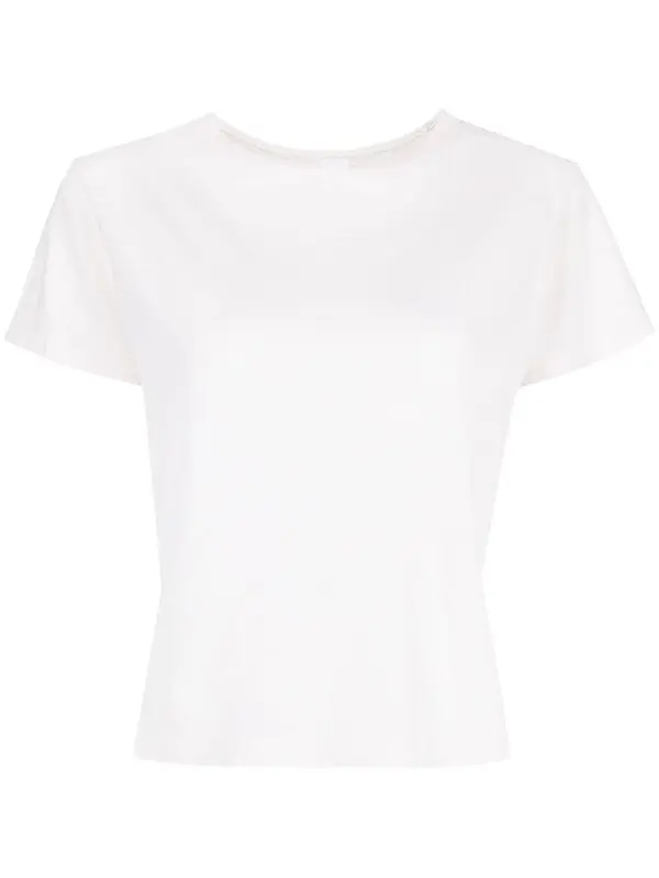 RE/DONE Solid-colour Crewneck T-shirt - White