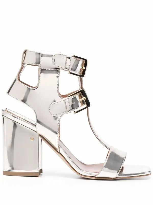 Laurence Dacade Sandra 90mm Metallic Sandals