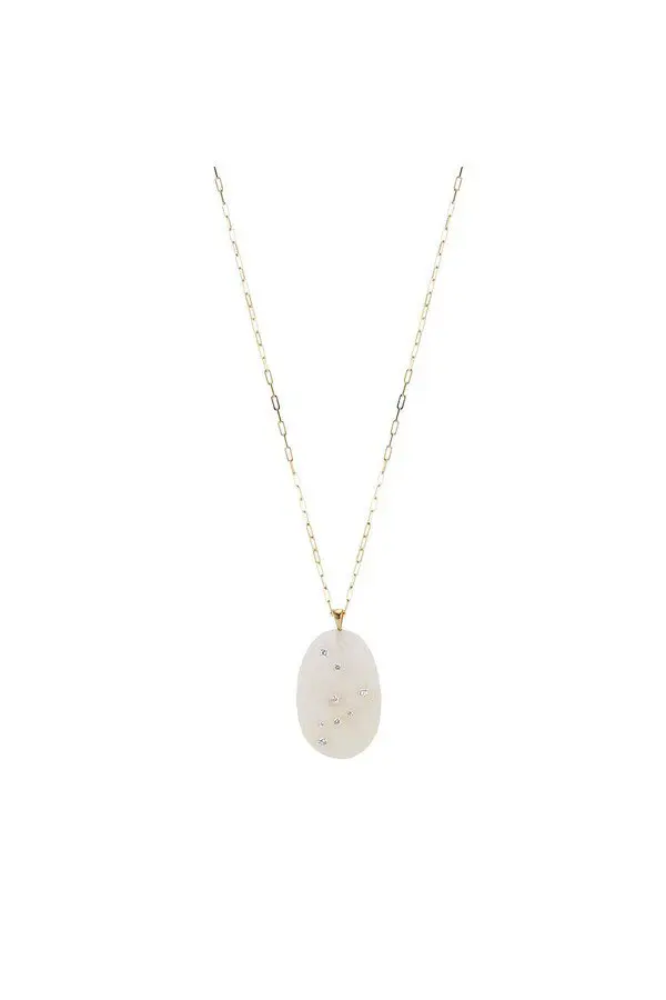 CVC STONES Capricorn Diamond Necklace - Gold