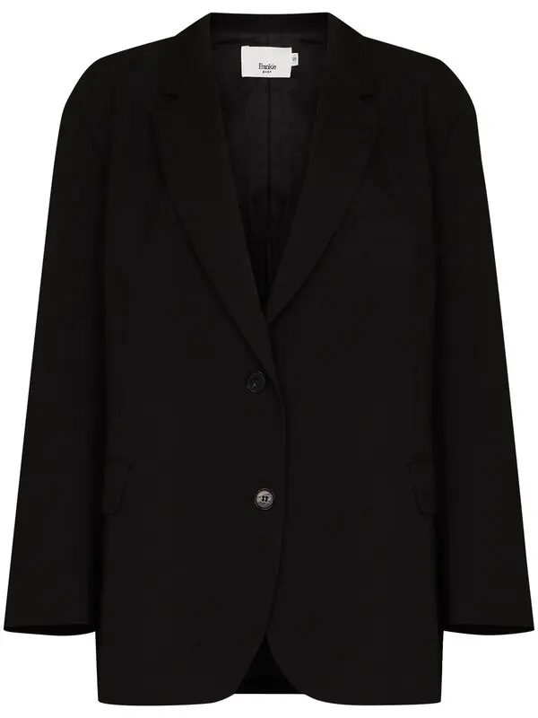 THE FRANKIE SHOP Bea Oversize Blazer - Black