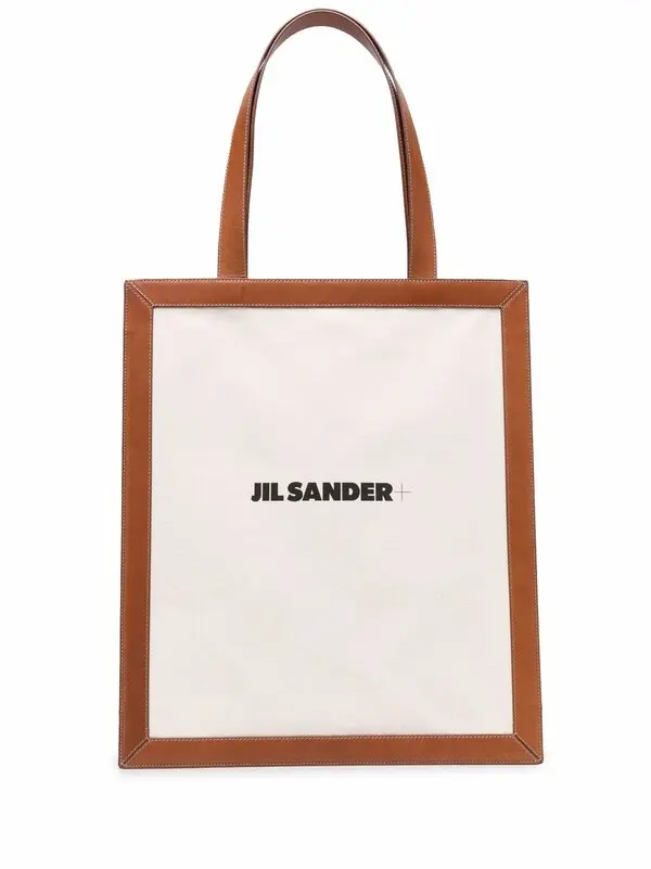 JIL SANDER Logo-print Tote