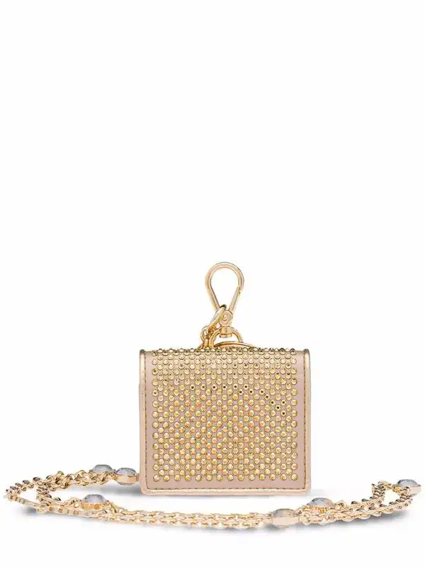 Miu Miu Metallic-Finish Airpods Pro Case - Silver | Editorialist